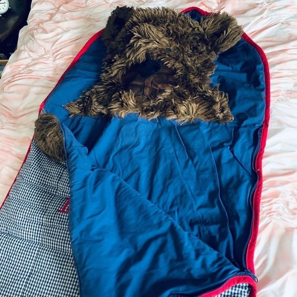 Pottery Barn Kids | Other | Pottery Barn Kids Shaggy Head Bear Sleeping ...